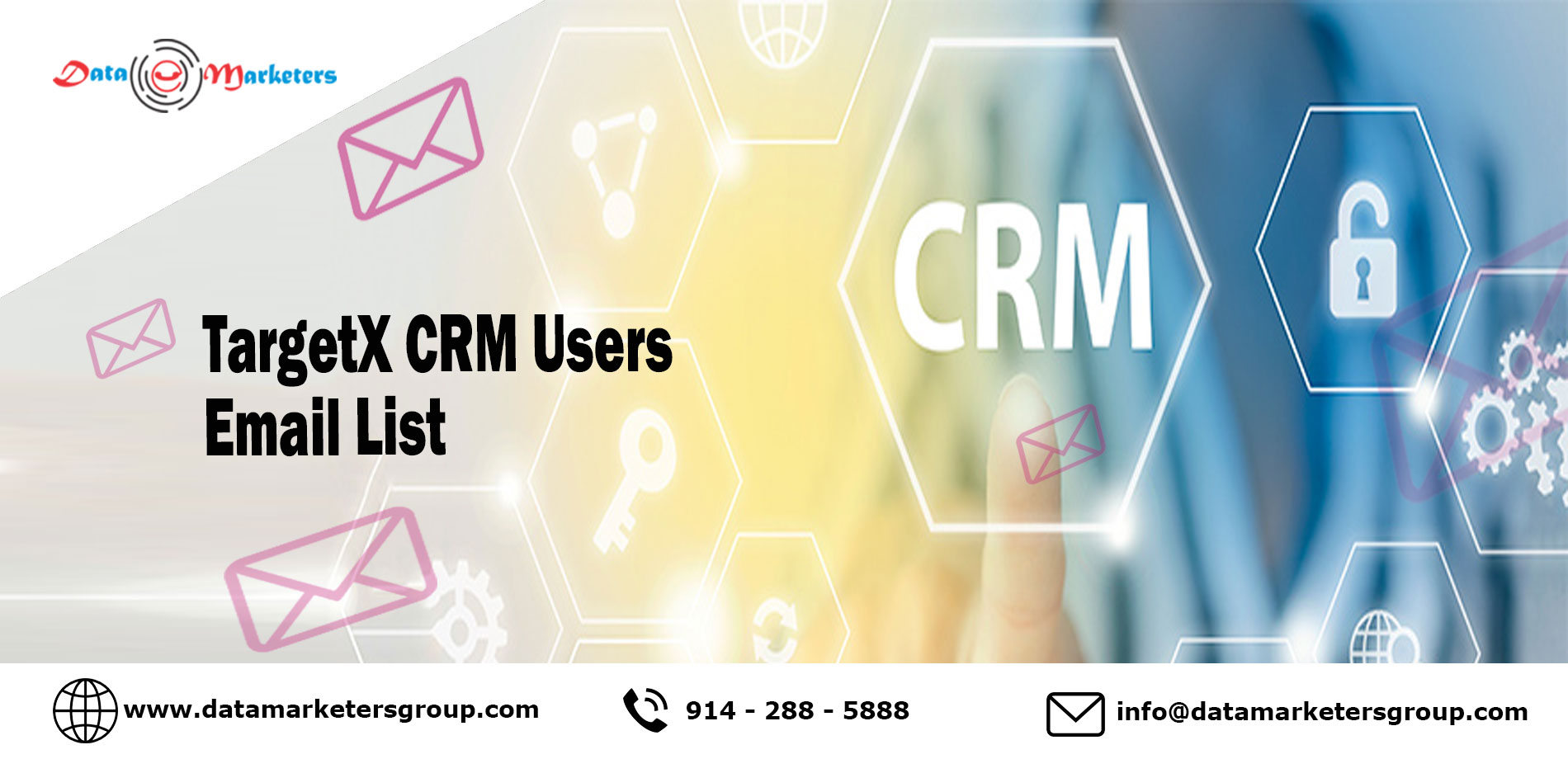 TargetX CRM Users Email List | Data Marketers Group