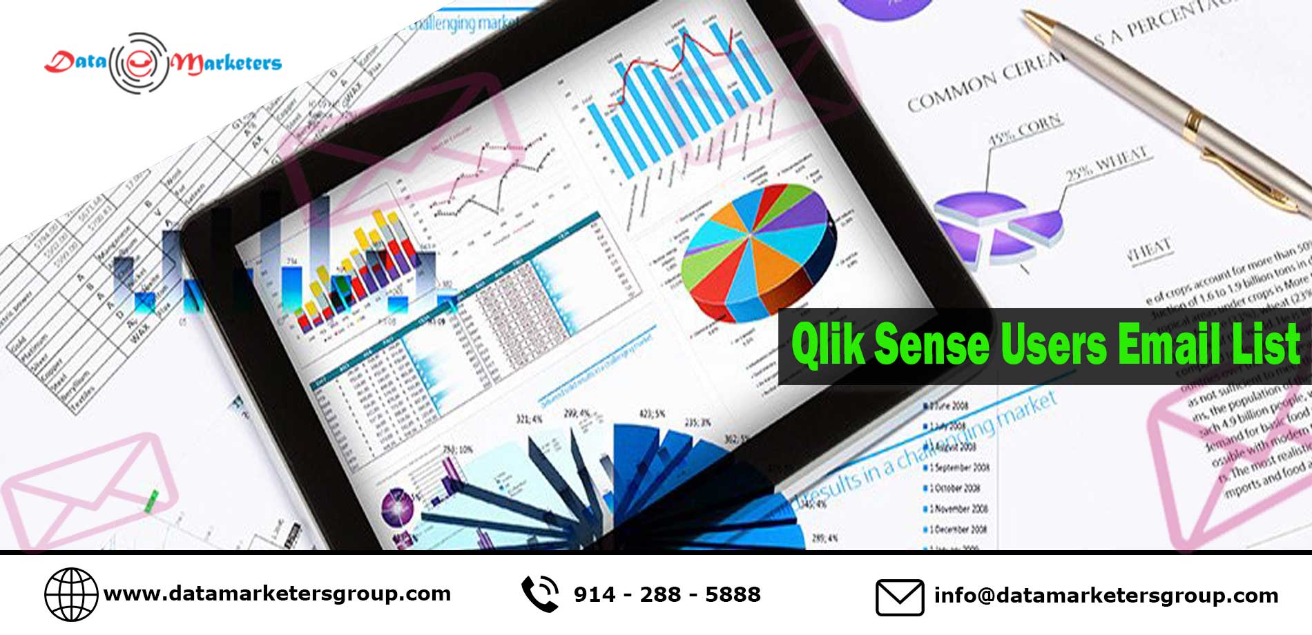 QlikSense Users Email List | Data Marketers Group