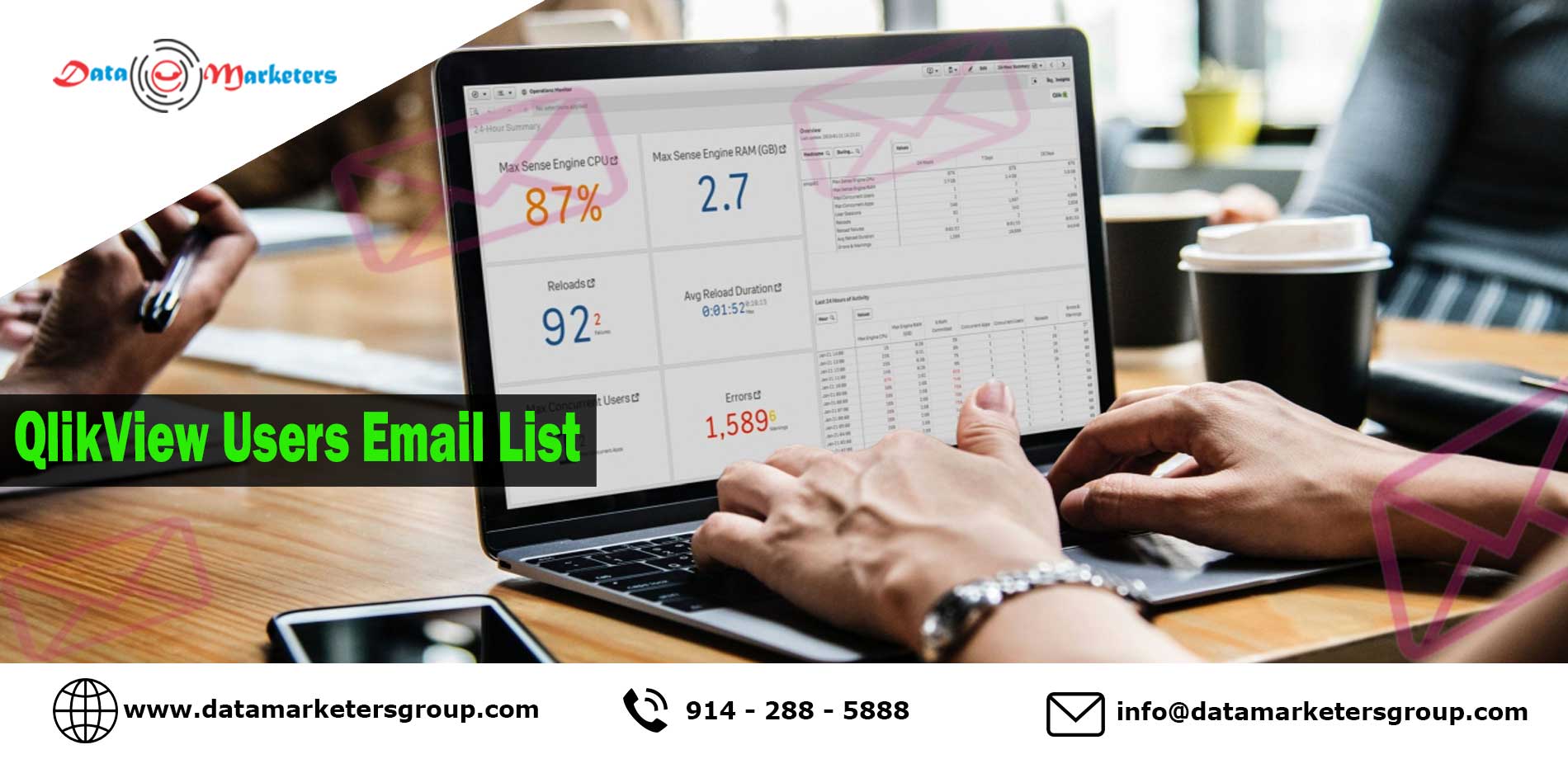 QlikView Users Email List | Data Marketers Group